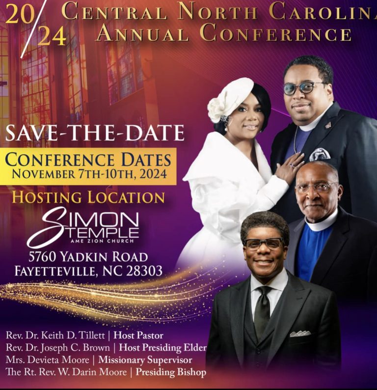 Central North Carolina Annual Conference 2024 – Franklin Chapel AME ...